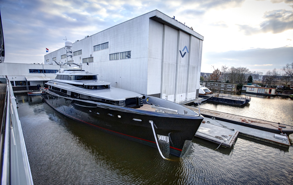 Superyacht Shipyard Tour with Megayacht Brokers at Denison