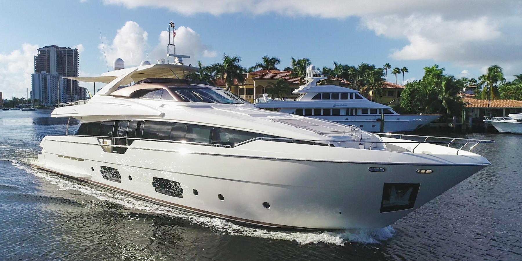 Yacht Walkthrough: Ferretti 96 Motoryacht Tour [CLUB M]
